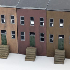 Brownstone Townhouse Model Kit, Ho-scale - Etsy