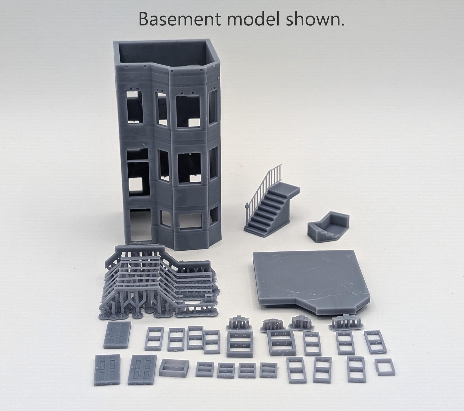 Brownstone Townhouse Model Kit, Ho-scale - Etsy