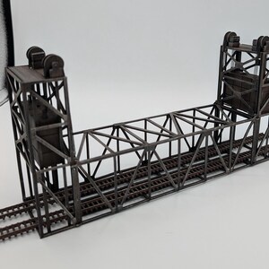 Double Track Lift Bridge Model Kit, N-scale - Etsy Canada