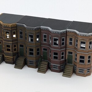 Brownstone Townhouse Model Kit, Ho-scale - Etsy