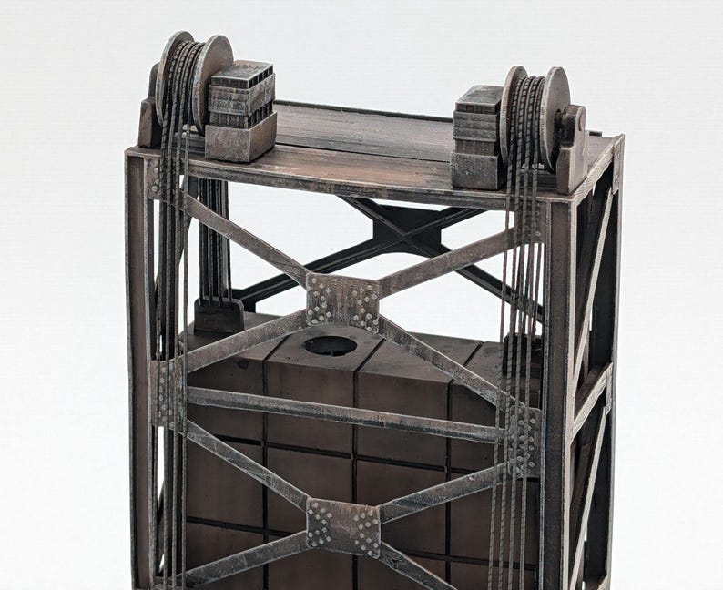 Double Track Lift Bridge Model Kit, N-scale - Etsy Canada