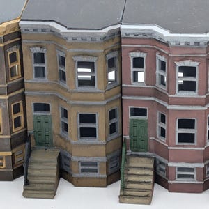 Brownstone Townhouse Model Kit, Ho-scale - Etsy