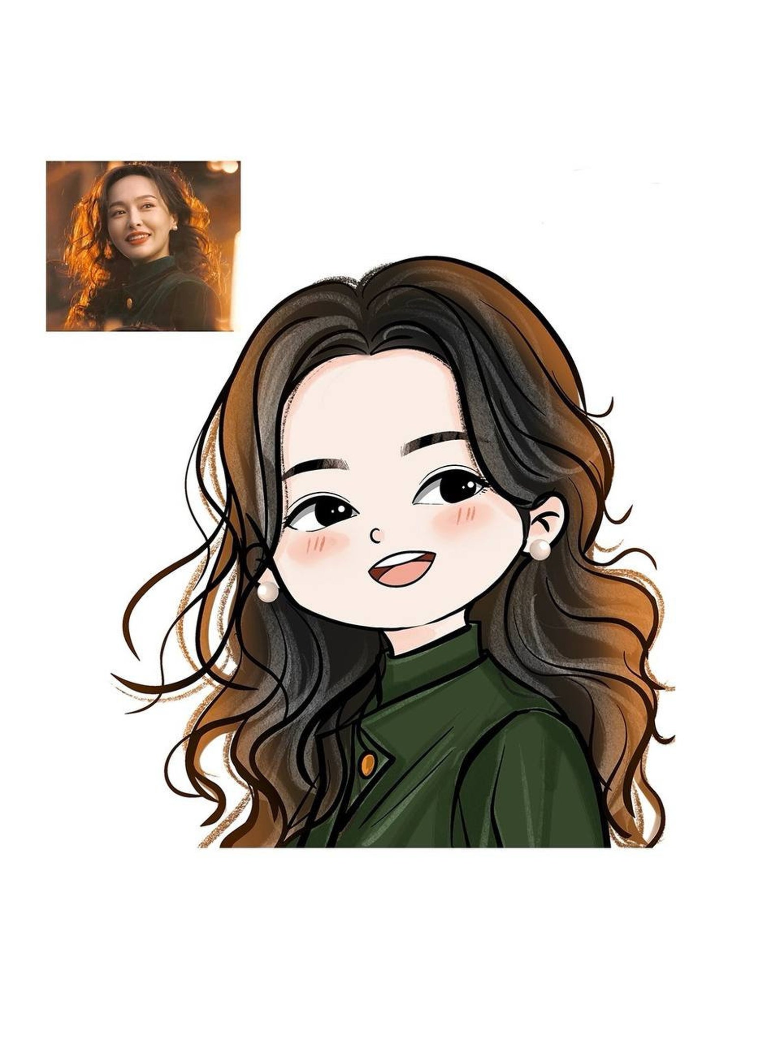 Digital Custom Drawing, Custom Digital Portrait, Personalized Gift for ...