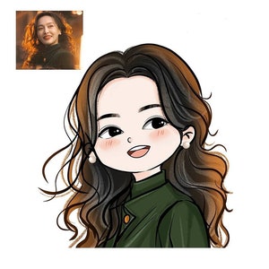 Digital Custom Drawing, Custom Digital Portrait, Personalized Gift for ...