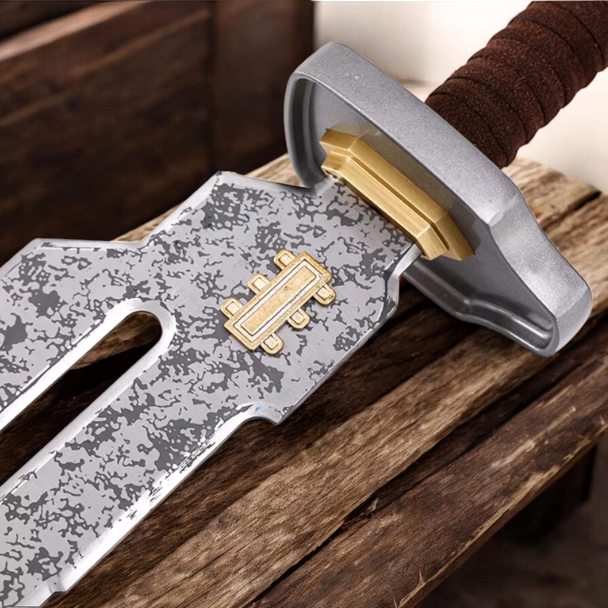 Realistic Fushiguro Toji Katana Sword Metal Jujutsu Kaisen Cosplay Prop ...