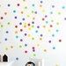 Polka Dots Wall Decal, Confetti Wall Decal, Rainbow Wall Decal, Dots ...