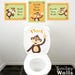 Kids Bathroom Wall Art Monkeys Wall Decal for Kids Bathroom - Etsy