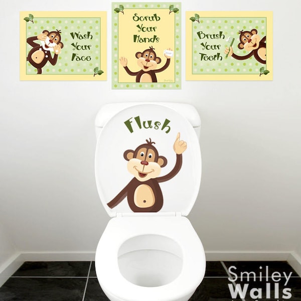 Monkey Art Prints - Etsy