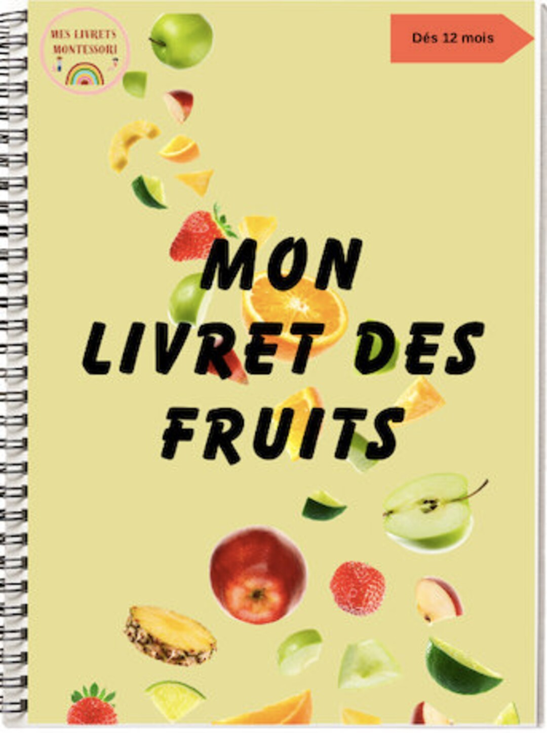 My Montessori Fruit Booklet - Etsy