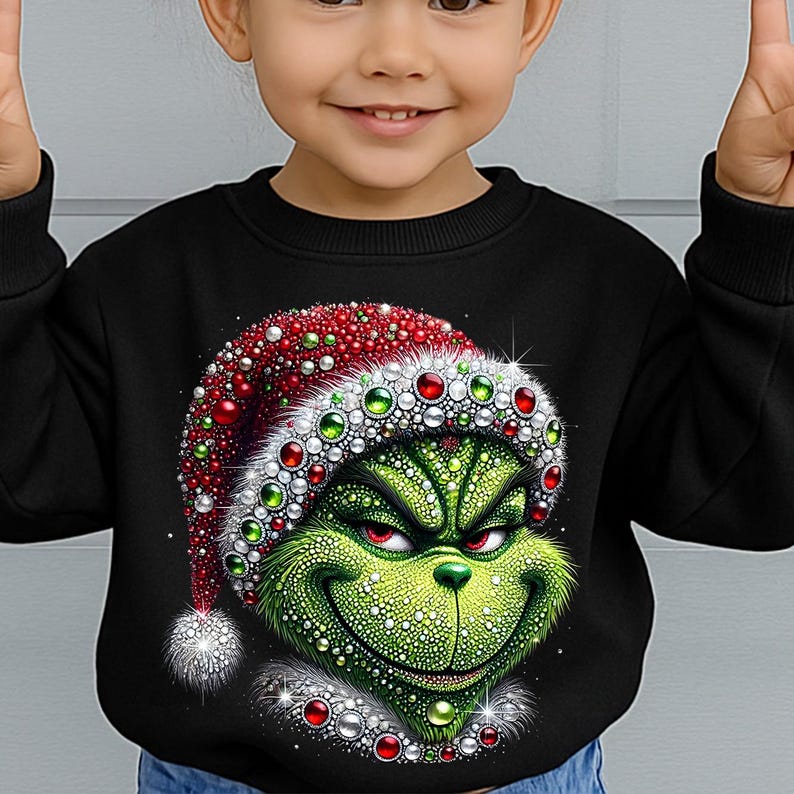 Rhinestone Christmas Png, Mean Guy Christmas Movies Png, Merry ...