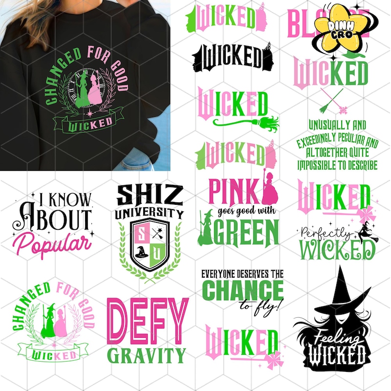 Wicked Silhouettes - Etsy