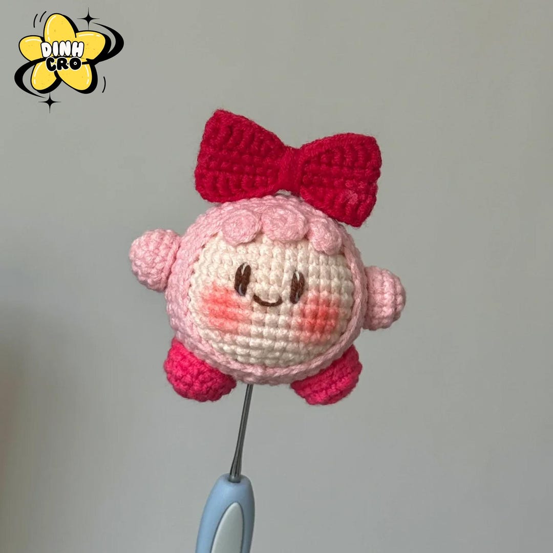 Kirby Crochet Mini, Kirby Amigurumi Pattern English, PDF Kirby Cartoon ...