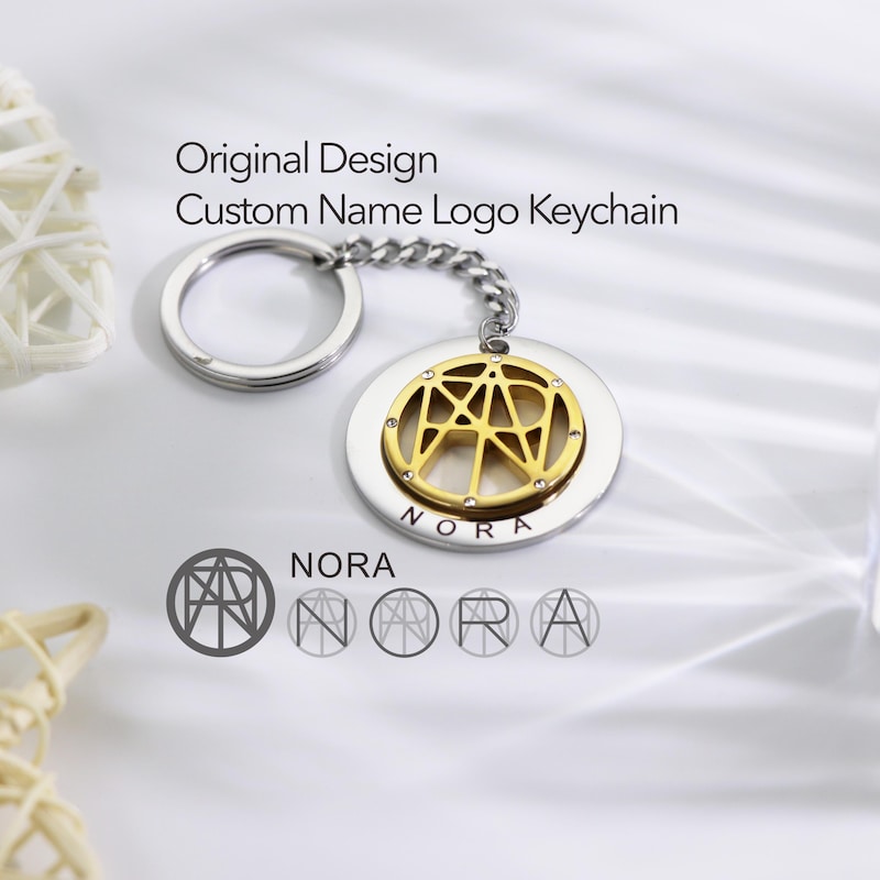 Name Keychain - Etsy