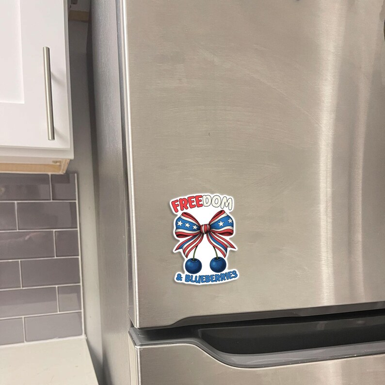 Red White and Blueberries Charlie Kirk Sticker, Freedom Charlie Kirk ...