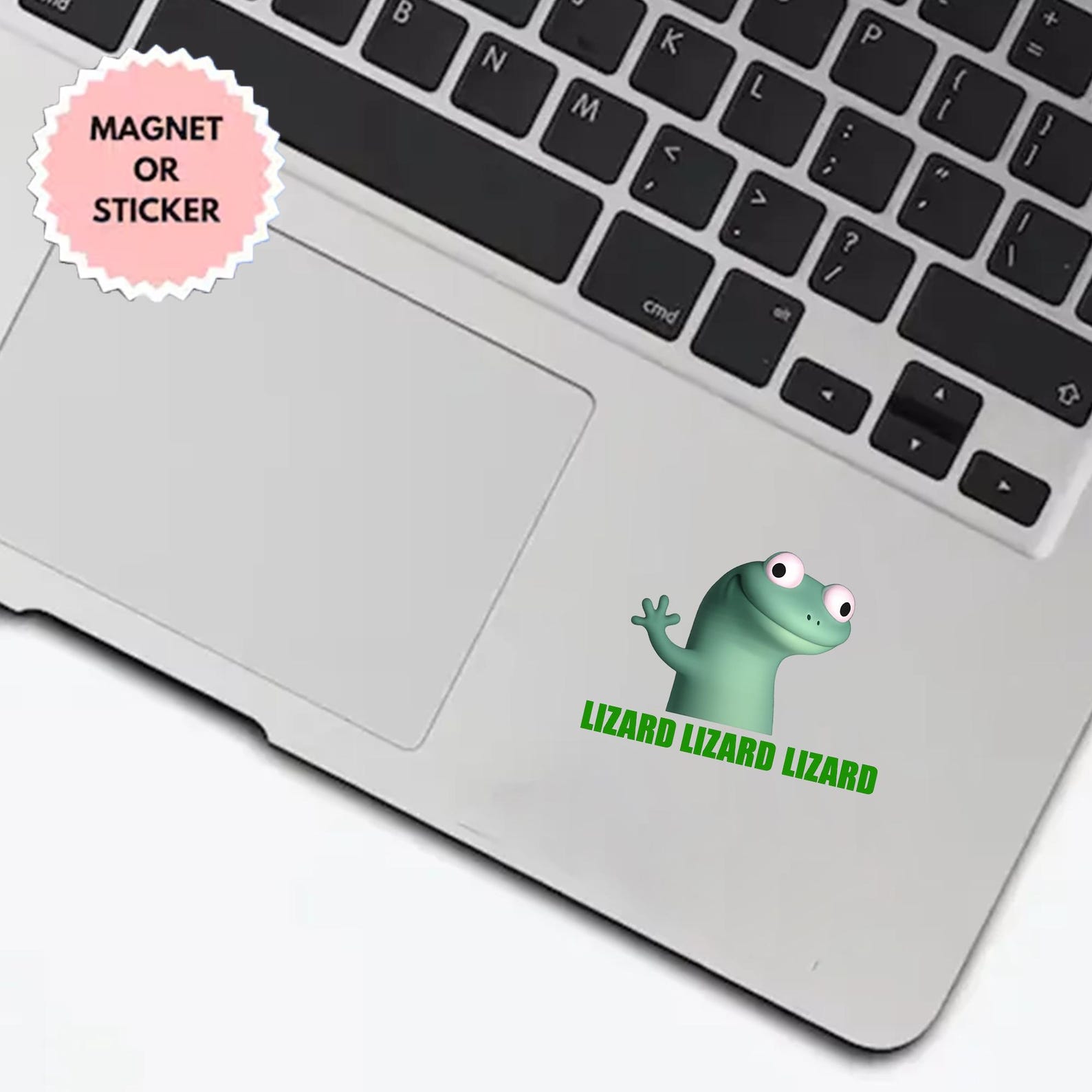 Lizard Meme Sticker, Lizard Lizard Lizard Decal, Funny Tiktok Lizard ...
