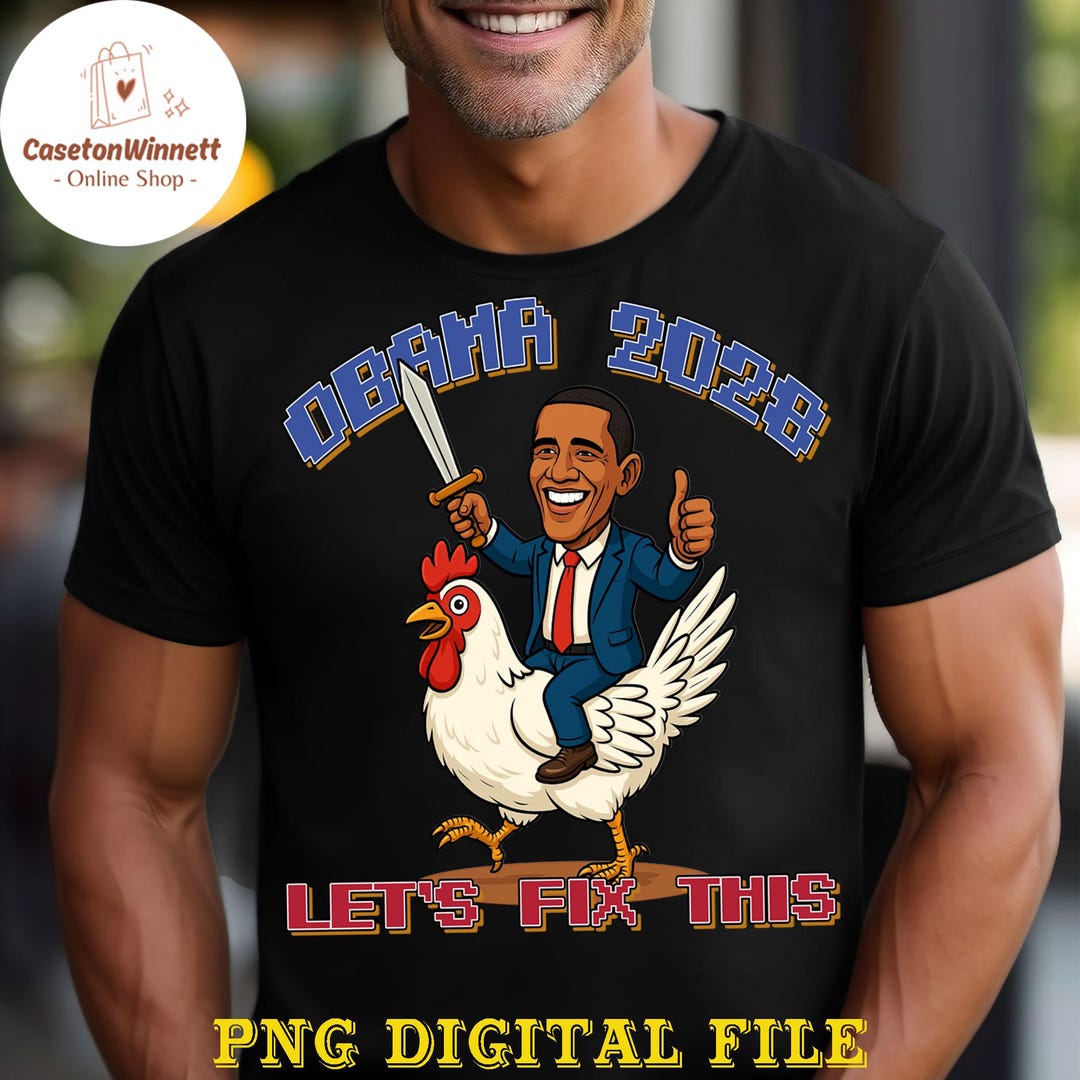 Obama 2028 Let's Fix This Minicraft Style PNG, Anti Trump PNG, Lava Chicken Bundle Png, Steve ...