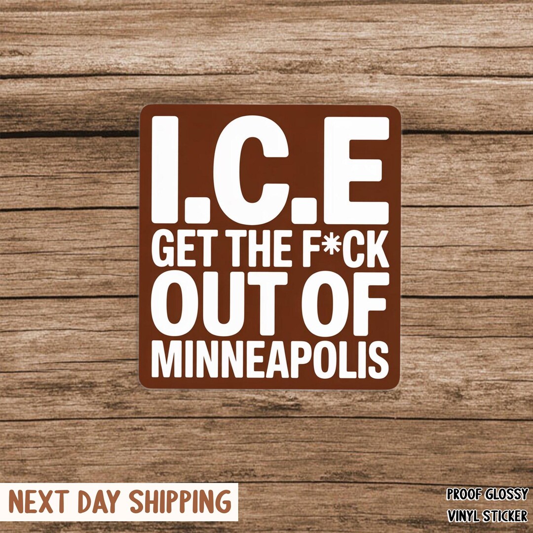 Anti ICE Protest Vinyl Sticker, A Mask Cant Hide Cowardice Sticker ...