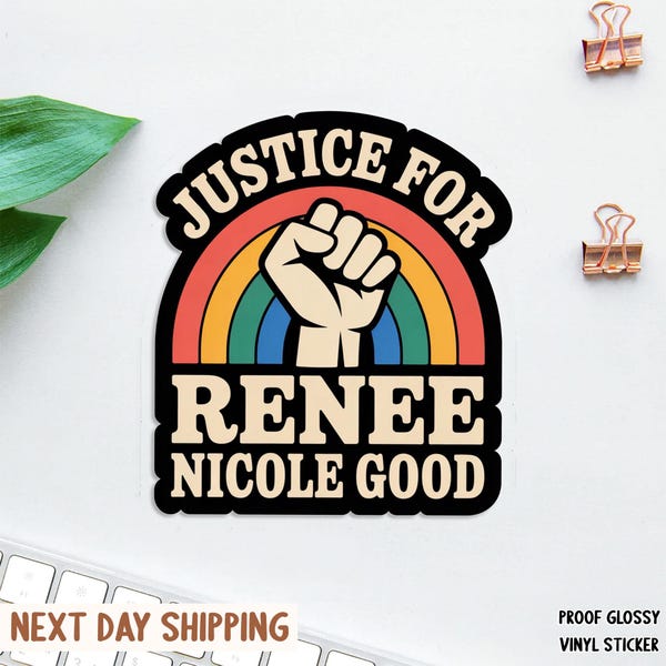 Renee Good Decal - Etsy UK