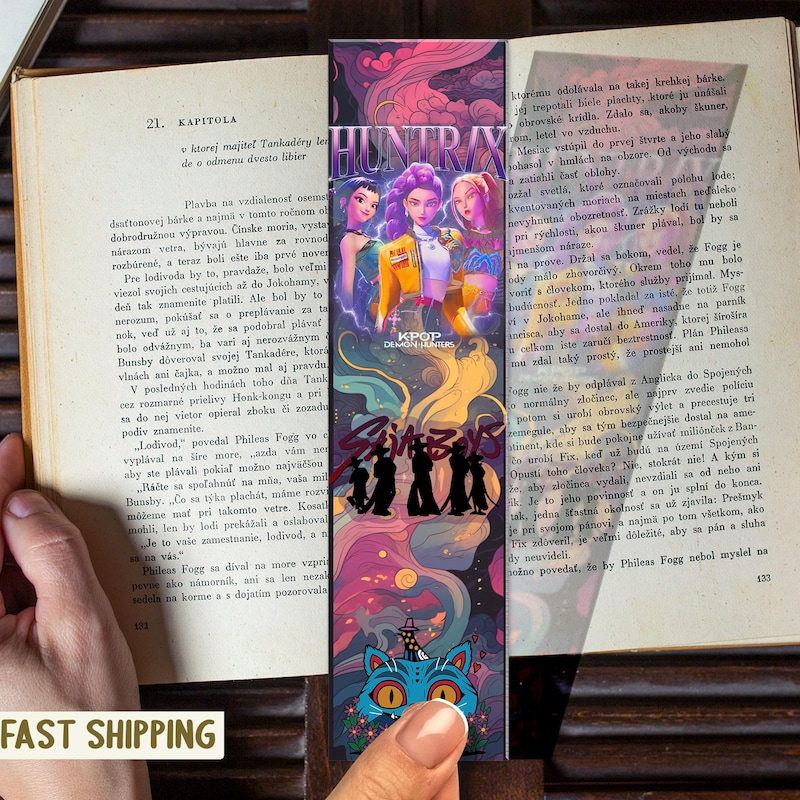 Kpop Demon Hunters Bookmark - Etsy