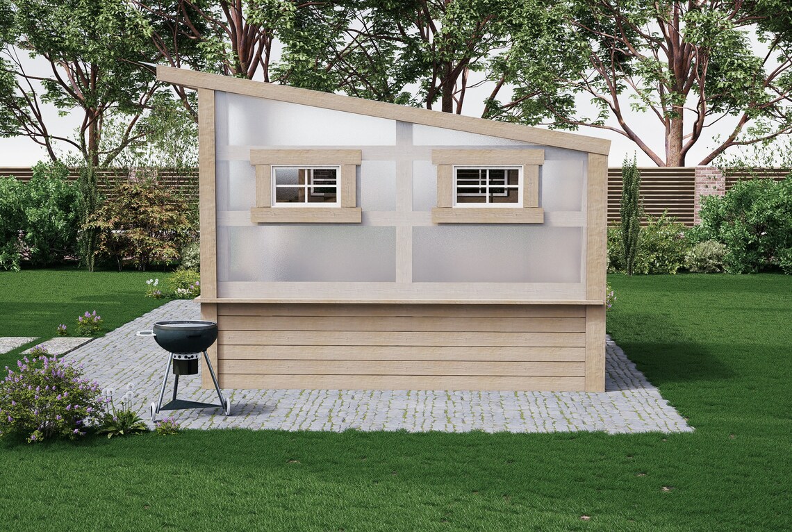 Greenhouse Plans 12x16 DIY Building Guide, Simple Modular Design for ...