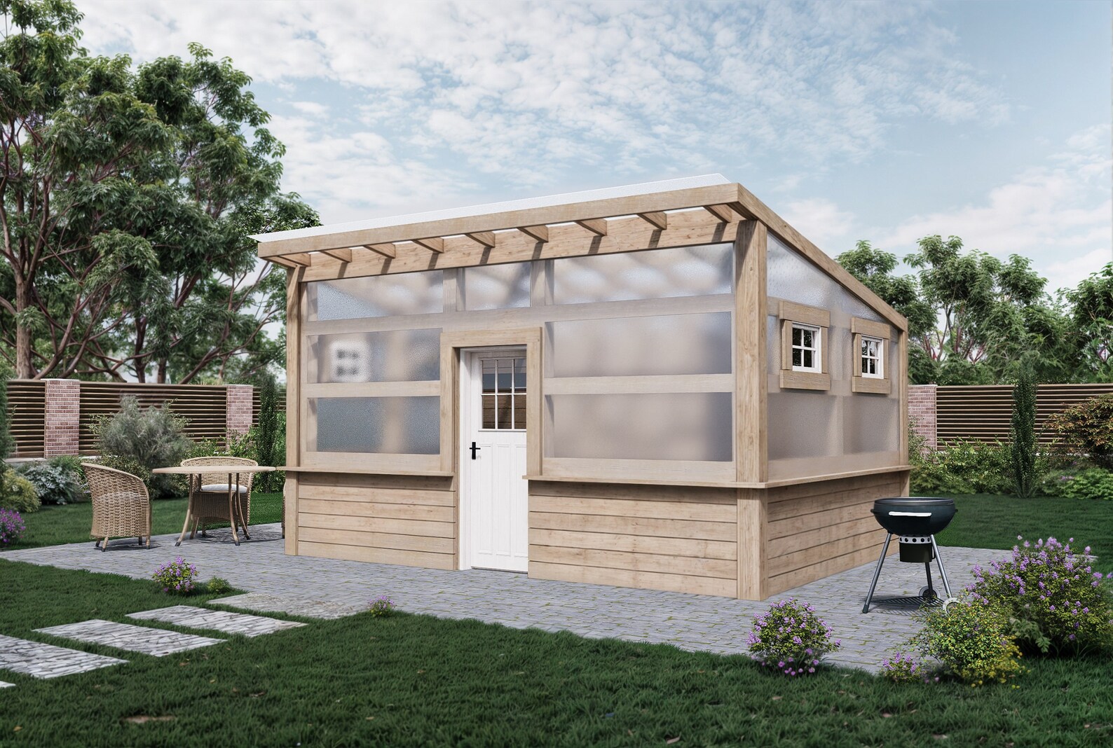 Greenhouse Plans 12x16 DIY Building Guide, Simple Modular Design for ...