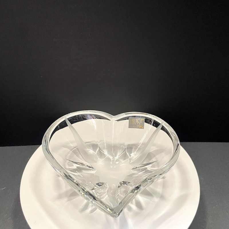 Heart Crystal Candy Dish - Etsy