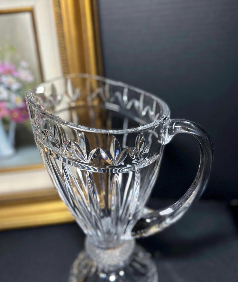 Vintage Godinger Shannon Olympia Lead Crystal Pitcher: No 5479, 38 Fl ...
