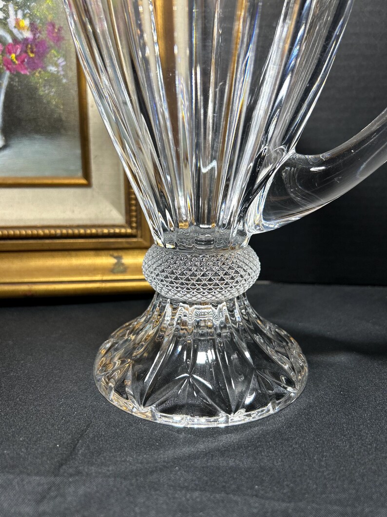 Vintage Godinger Shannon Olympia Lead Crystal Pitcher: No 5479, 38 Fl ...
