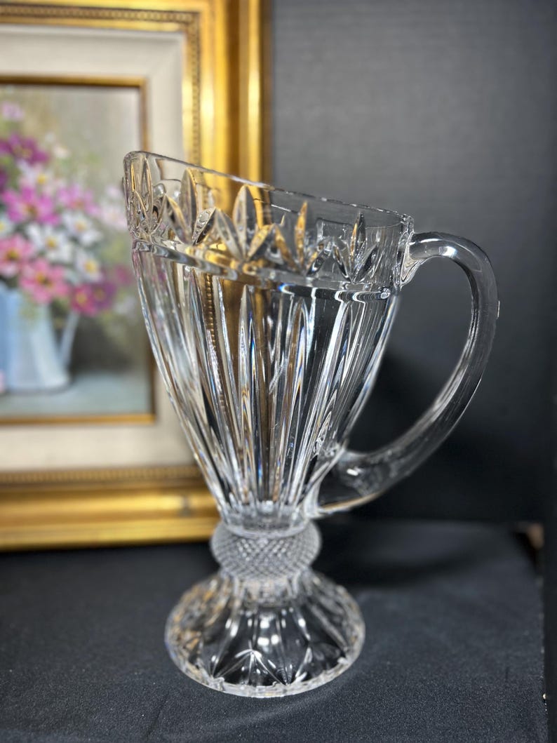 Vintage Godinger Shannon Olympia Lead Crystal Pitcher: No 5479, 38 Fl ...