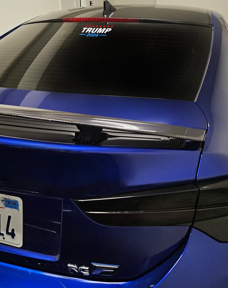 Trump 2024 Decal, Trump Decals, Pro Trump Sticker, Trump Car Decal ...