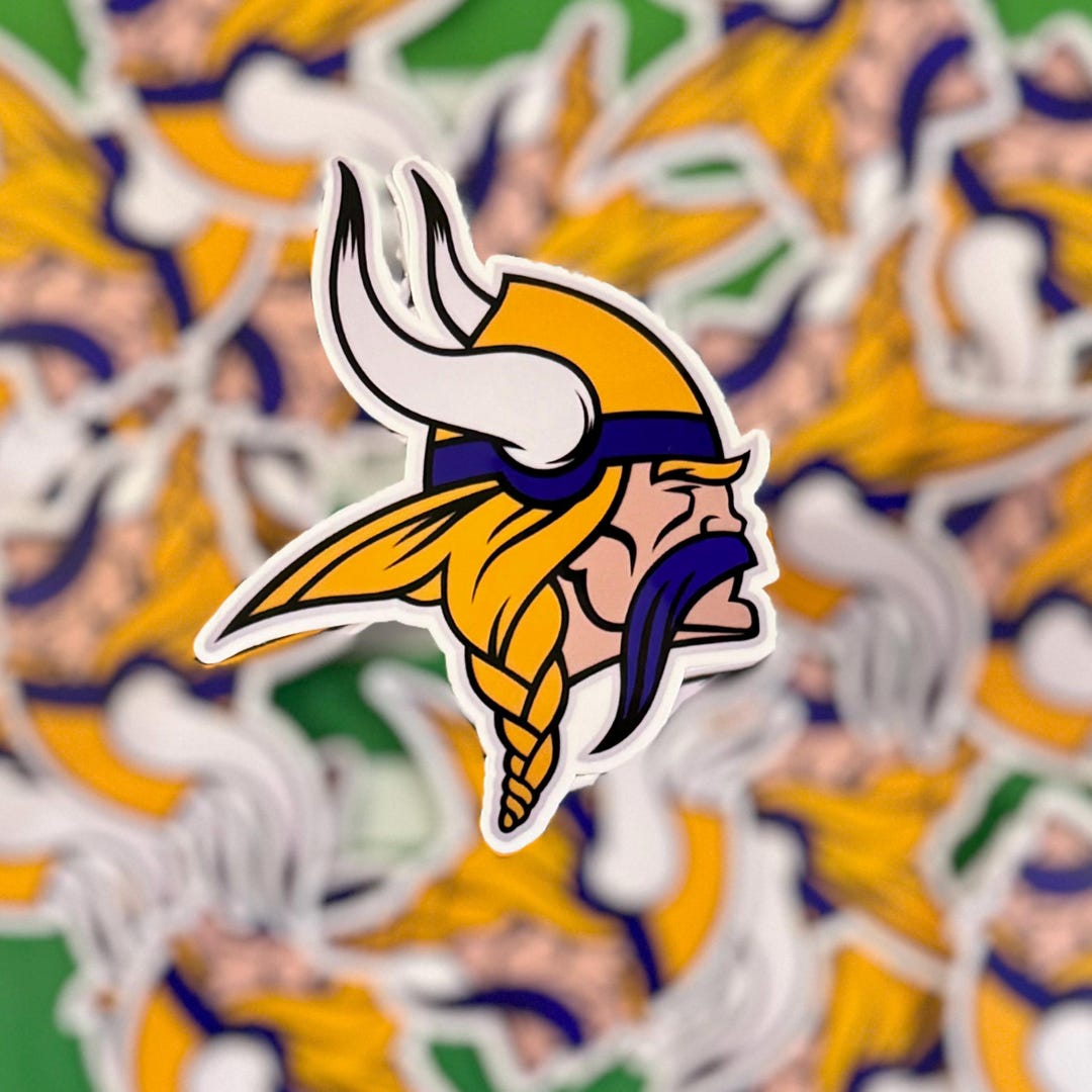 Minnesota Viking Purple Stash sticker - Etsy