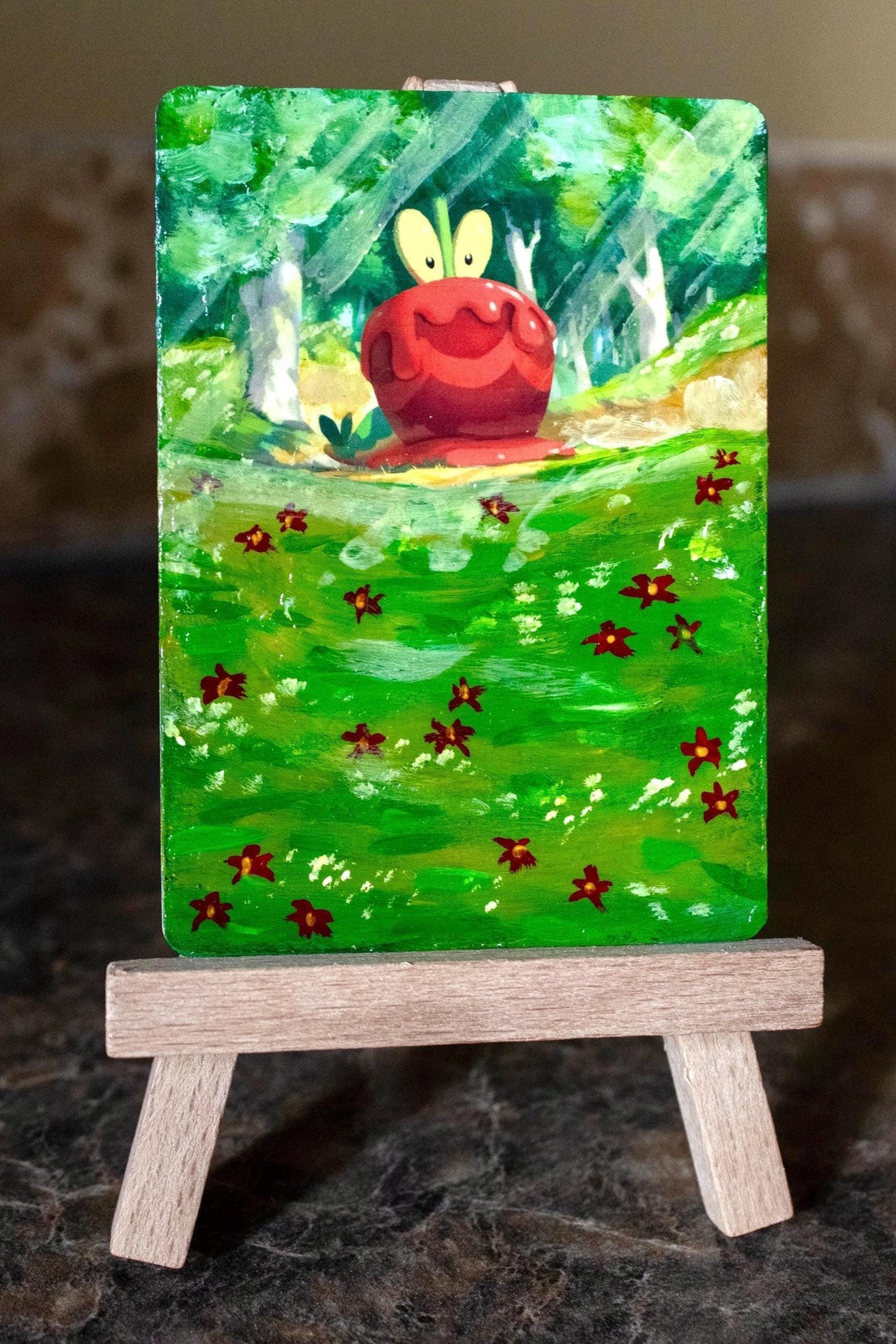 Dipplin Hand Painted Japanese Pokémon Card - Etsy