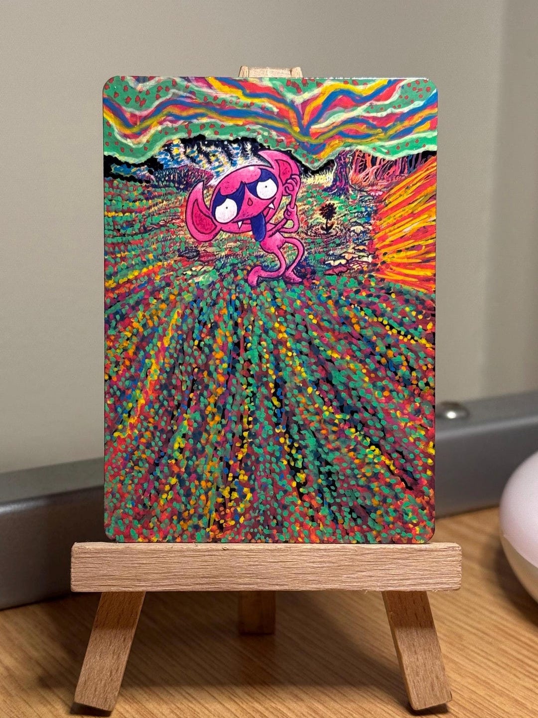 Impidimp Hand Painted Pokémon Card - Etsy