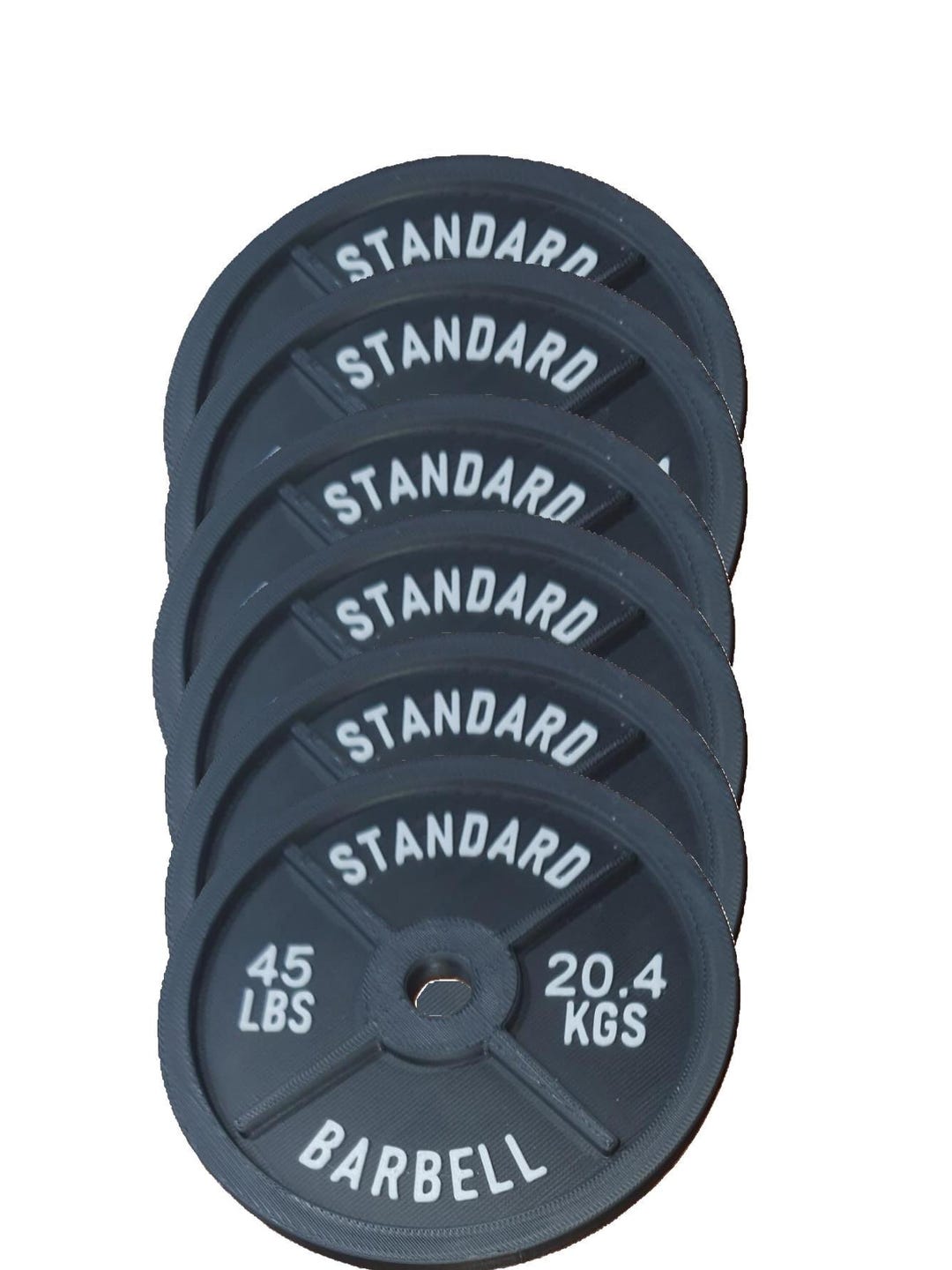 Barbell Plate Bumper Inspired Drink Cup Glass Coaster Smoky Black Set ...