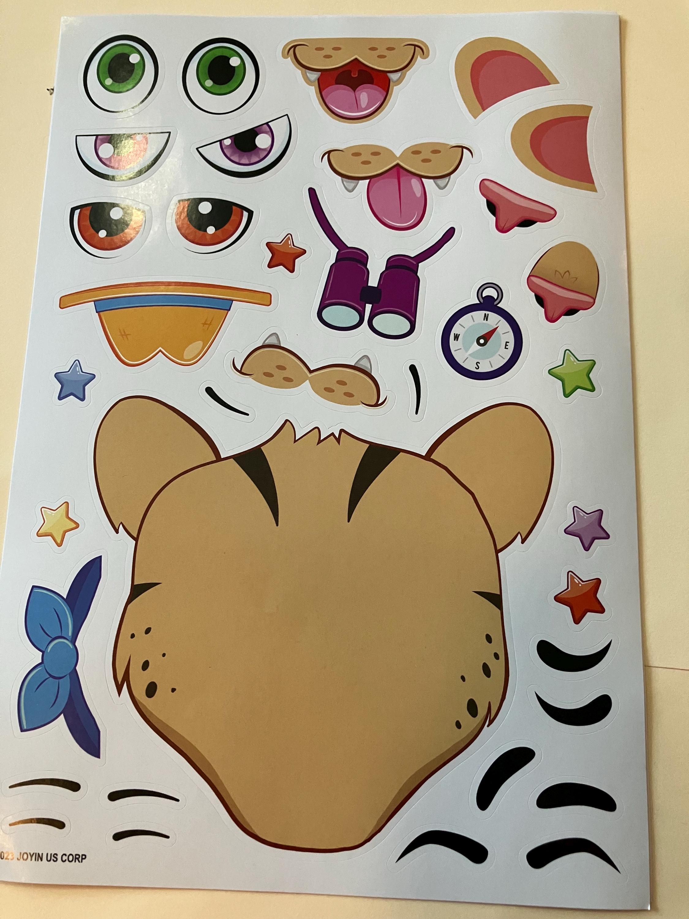 FUN Create Your Animal Stickers Part 2 - Etsy
