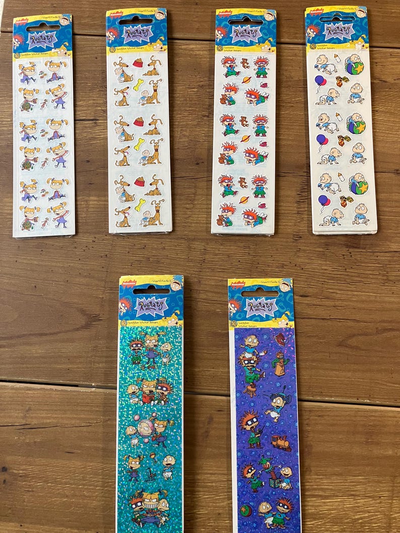 Vintage Rugrats Stickers in Package - Etsy