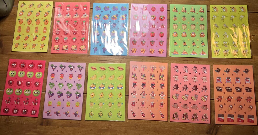 New Production - Scratch and Sniff Reward Stickers - Etsy