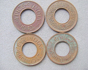 Coin with hole | Etsy