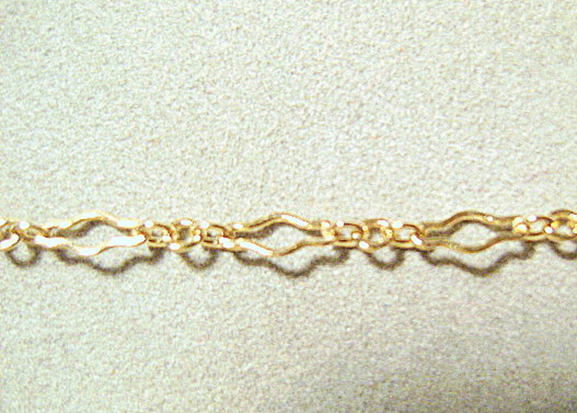 Chain 14k GOLD FILLED USA 7x2.5mm New bulk Solid 12-24 Inch 10 | Etsy