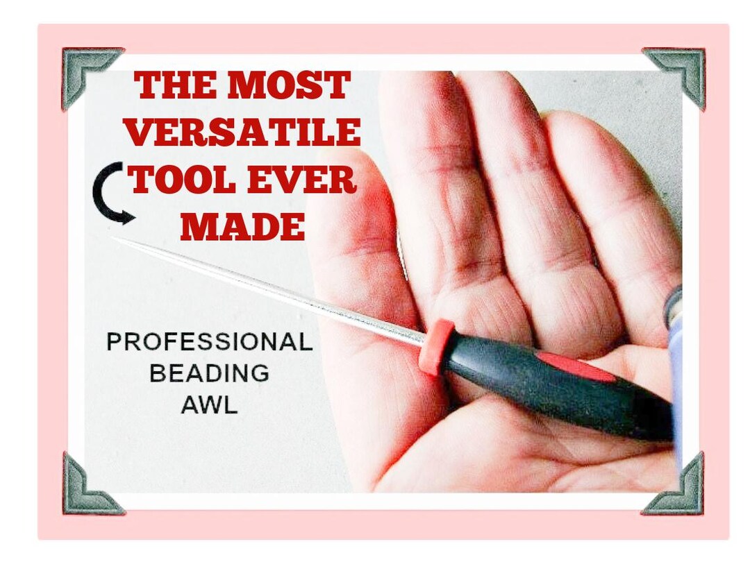 AWL TOOL BEADING Point Punch Steel Hole Punch Reamer - Etsy