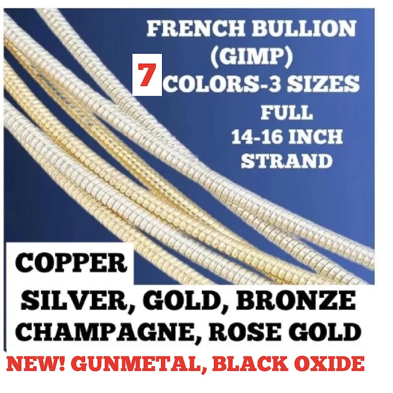 French Gimp Bullion - Etsy