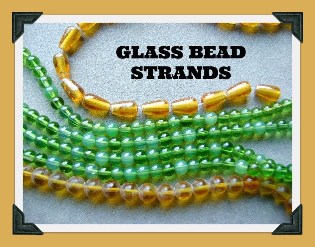 BEAD Tear Drop ROUND 16 INCH 6mm 8mm Teardrop - Etsy