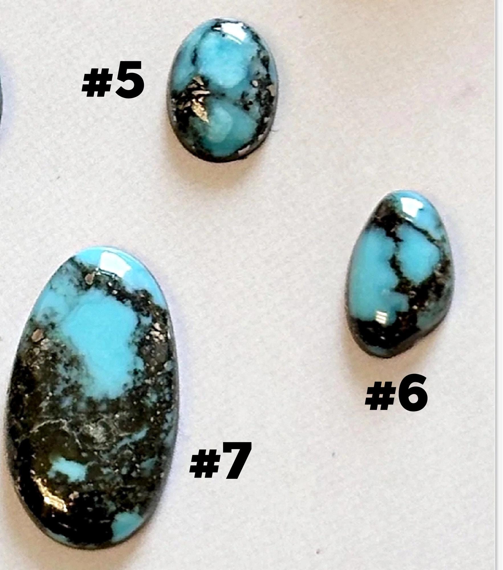 Turquoise Cabochons Ithaca Peak Arizona USA - Etsy