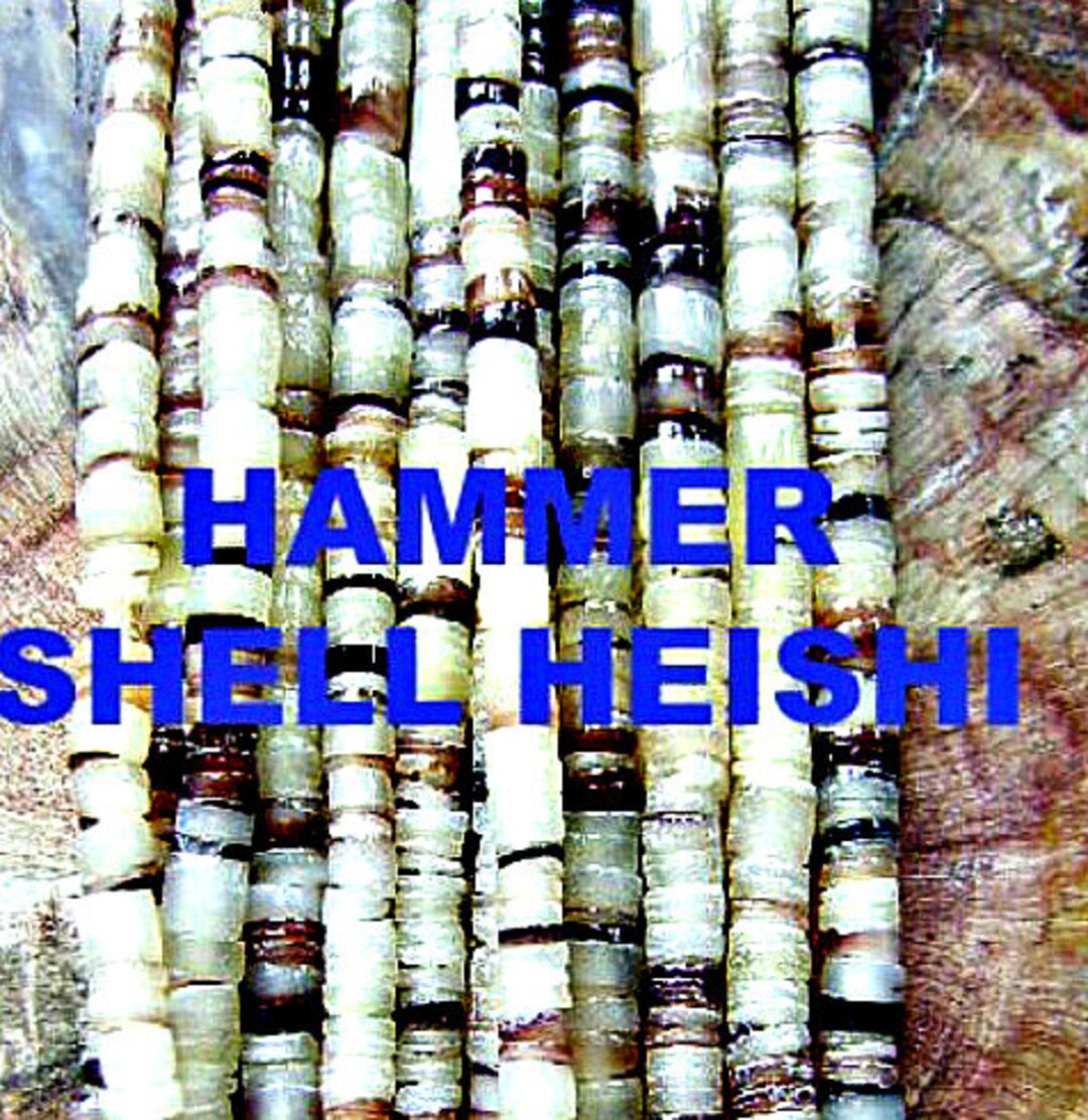 BEADS SHELL HAMMER Shell Heishi Roundel Sale Purple Cream 24 Inch Disc ...