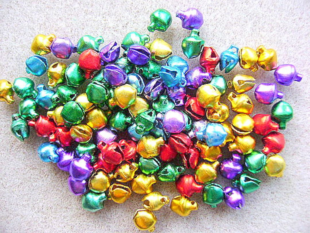 Bells Heart No Clapper Aluminum Small Craft Supply Multi Color 88 ...