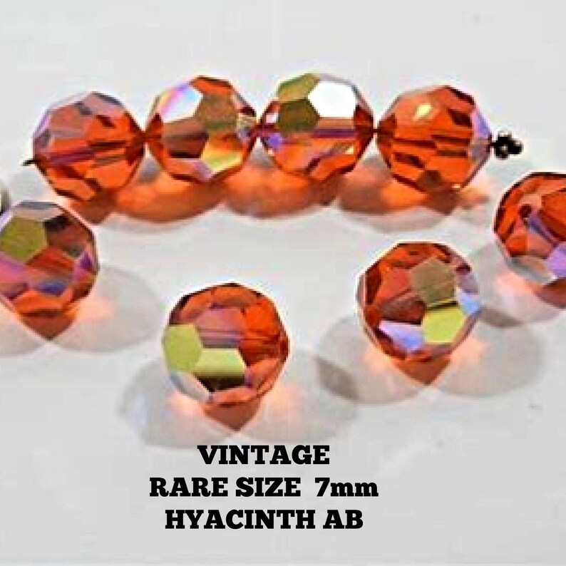 BEADS SWAROVSKI 6mm #5000 Faceted Round Color Choice - Etsy