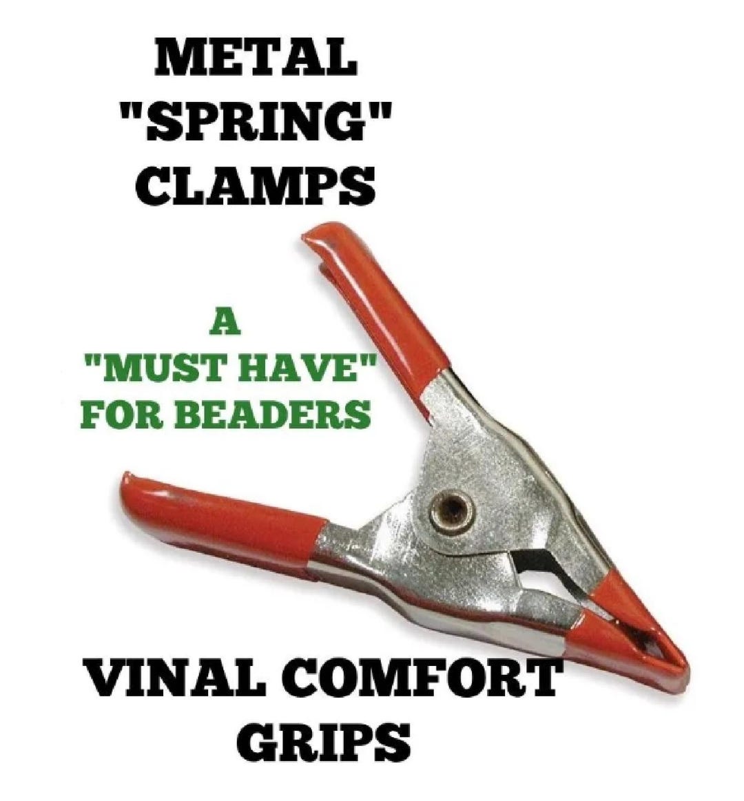 BEADING CLAMP FOR Soft Flex or Thread - Etsy