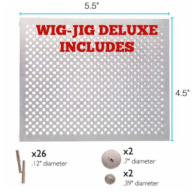 Wig-a Ma-jig Deluxe OR Beginner Wire Designing Tool Plus Extra 30 Piece ...