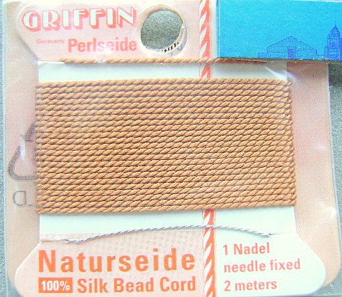 SILK Thread Carnelian Griffin Needle Choose Size 2 Meter | Etsy