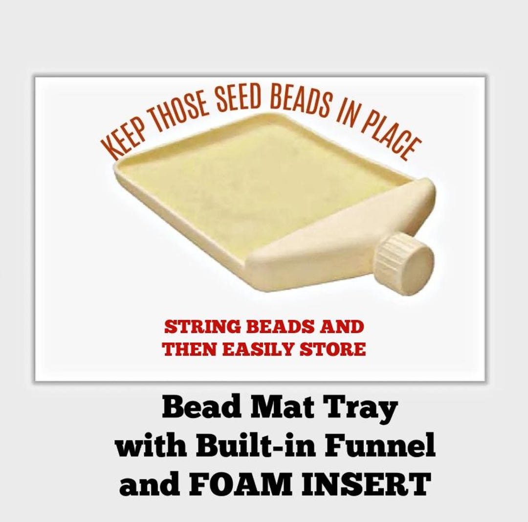 Bead Mat Insert Tray With Built-in Funnel - Etsy